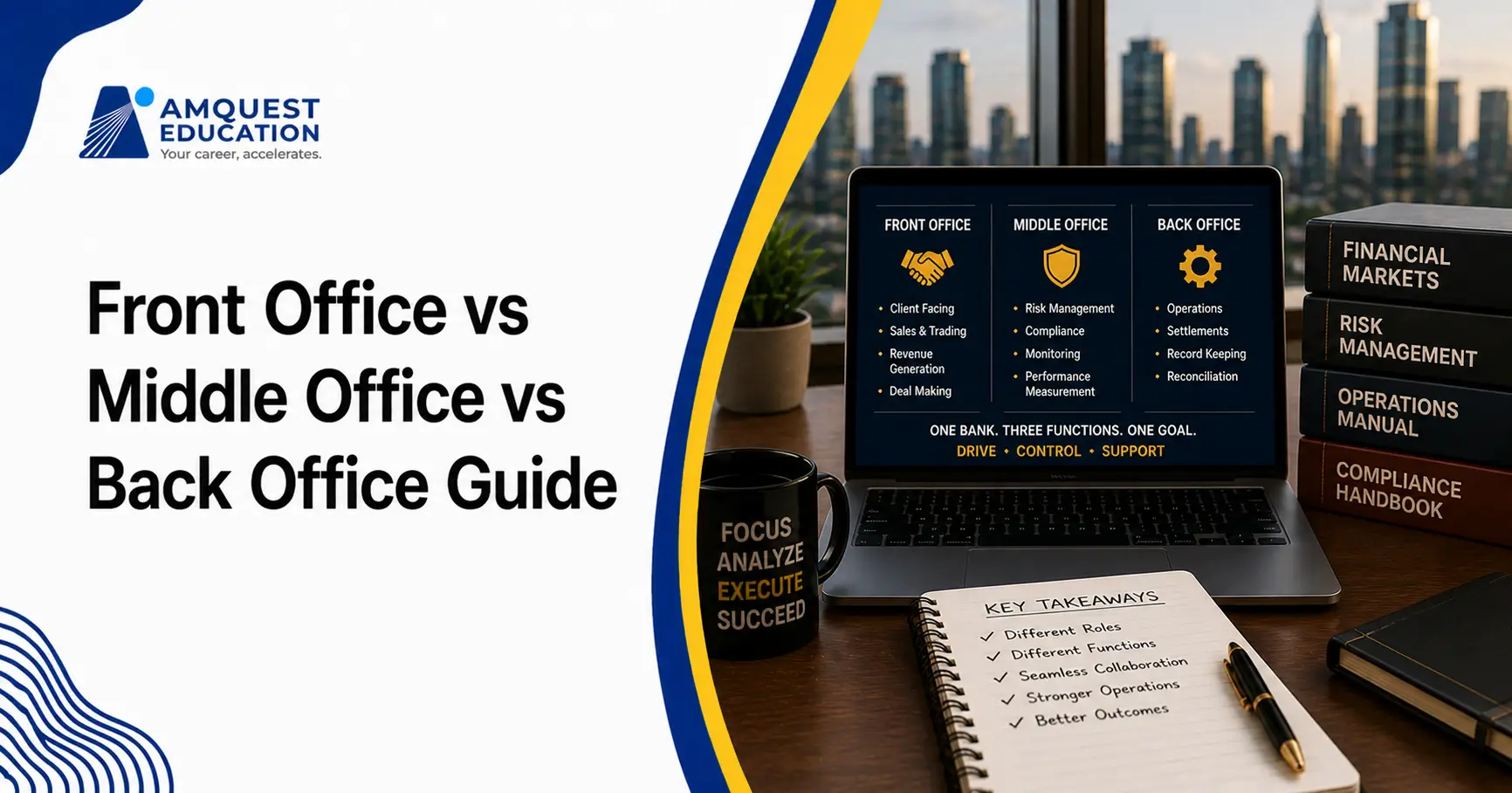 Front Office vs Middle Office vs Back Office Guide